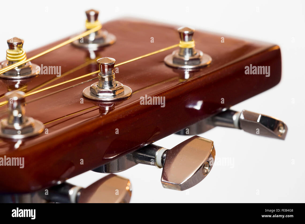 acoustic guitar Tuners Stock Photo - Alamy