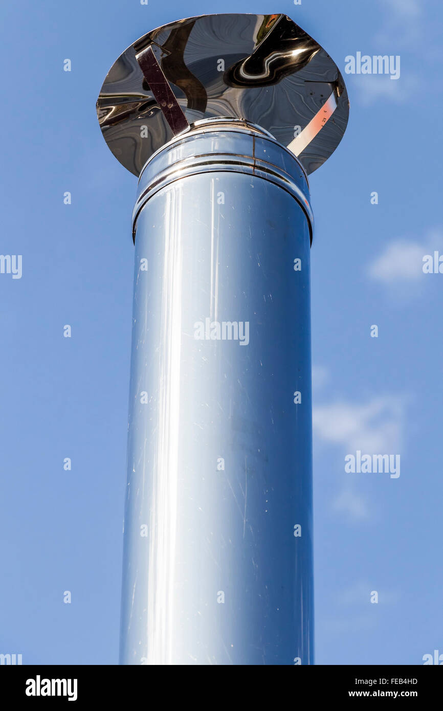 Stainless steel chimney hi-res stock photography and images - Alamy