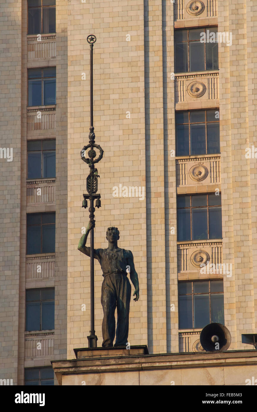 Russia university student statue hi-res stock photography and images ...