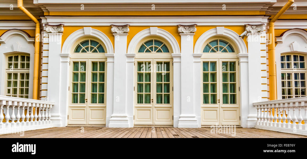 Elements of Baroque architecture Stock Photo - Alamy