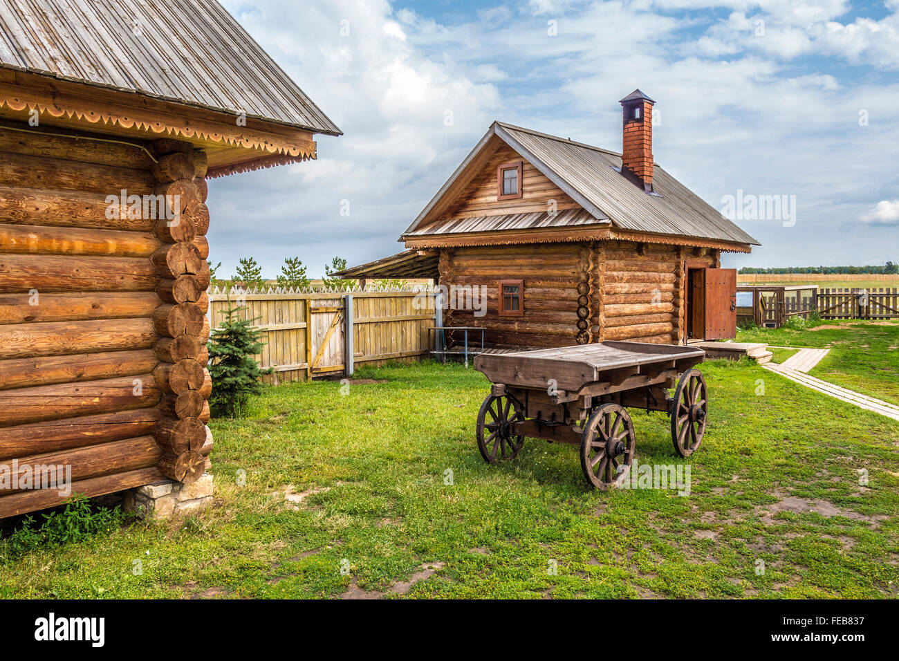 Russian backyard hi-res stock photography and images - Alamy