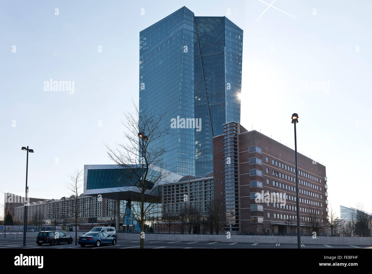 Europe, Germany, Frankfurt on the Main, construction site for the new ...
