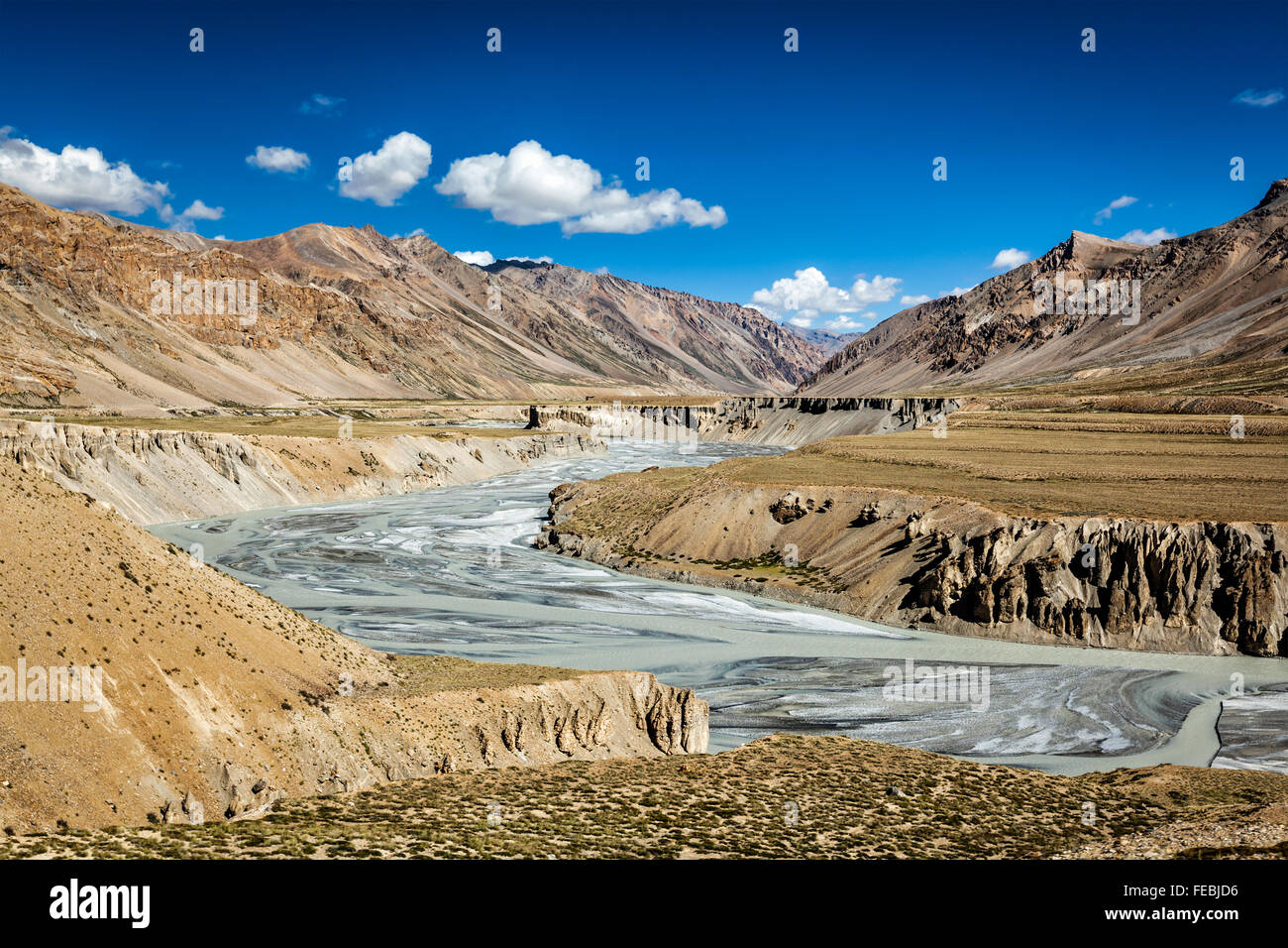 Himalayan landscape in Himalayas Stock Photo - Alamy