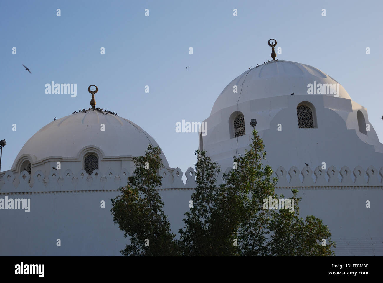 Masjid Quba, the very first Mosque that was built, Medina, Saudi Arabia ...