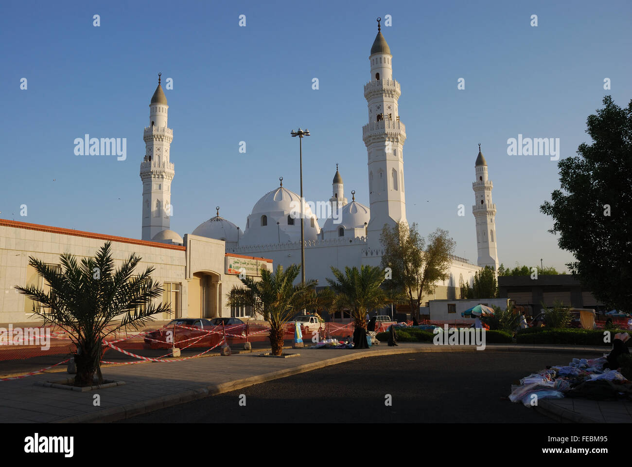Masjid Quba, the very first Mosque that was built, Medina, Saudi Arabia ...