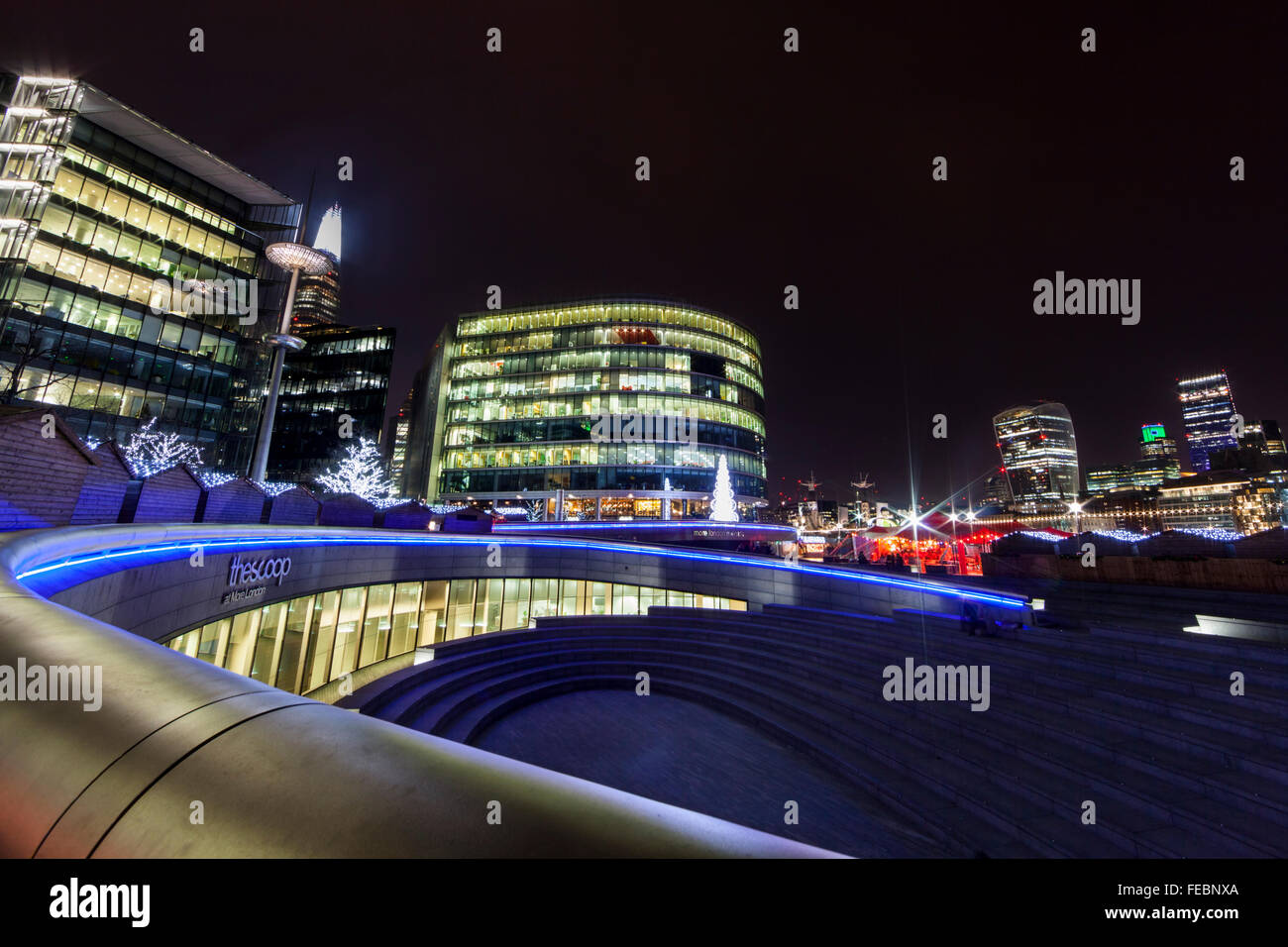The scoop london night hi-res stock photography and images - Alamy