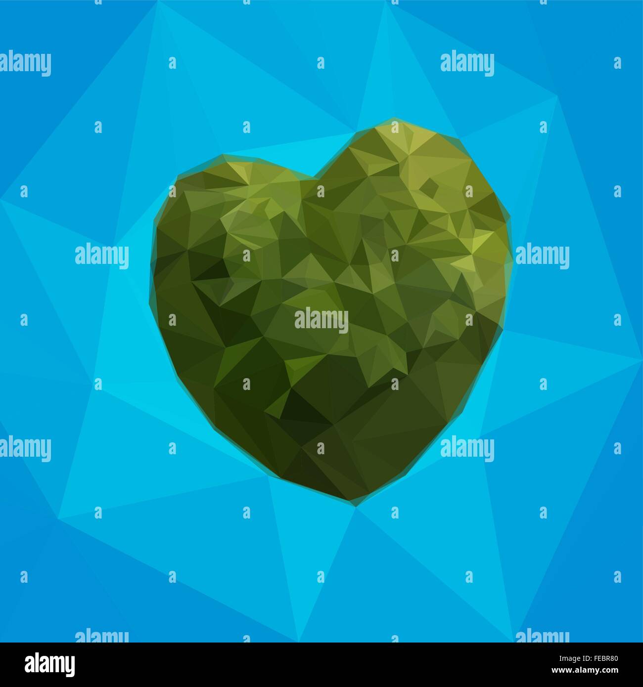 Triangles in nature Stock Vector Images - Alamy