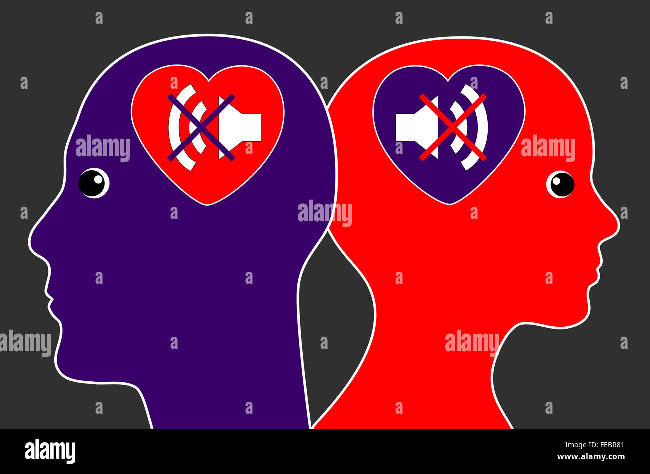 End of Relationship Stock Photo - Alamy