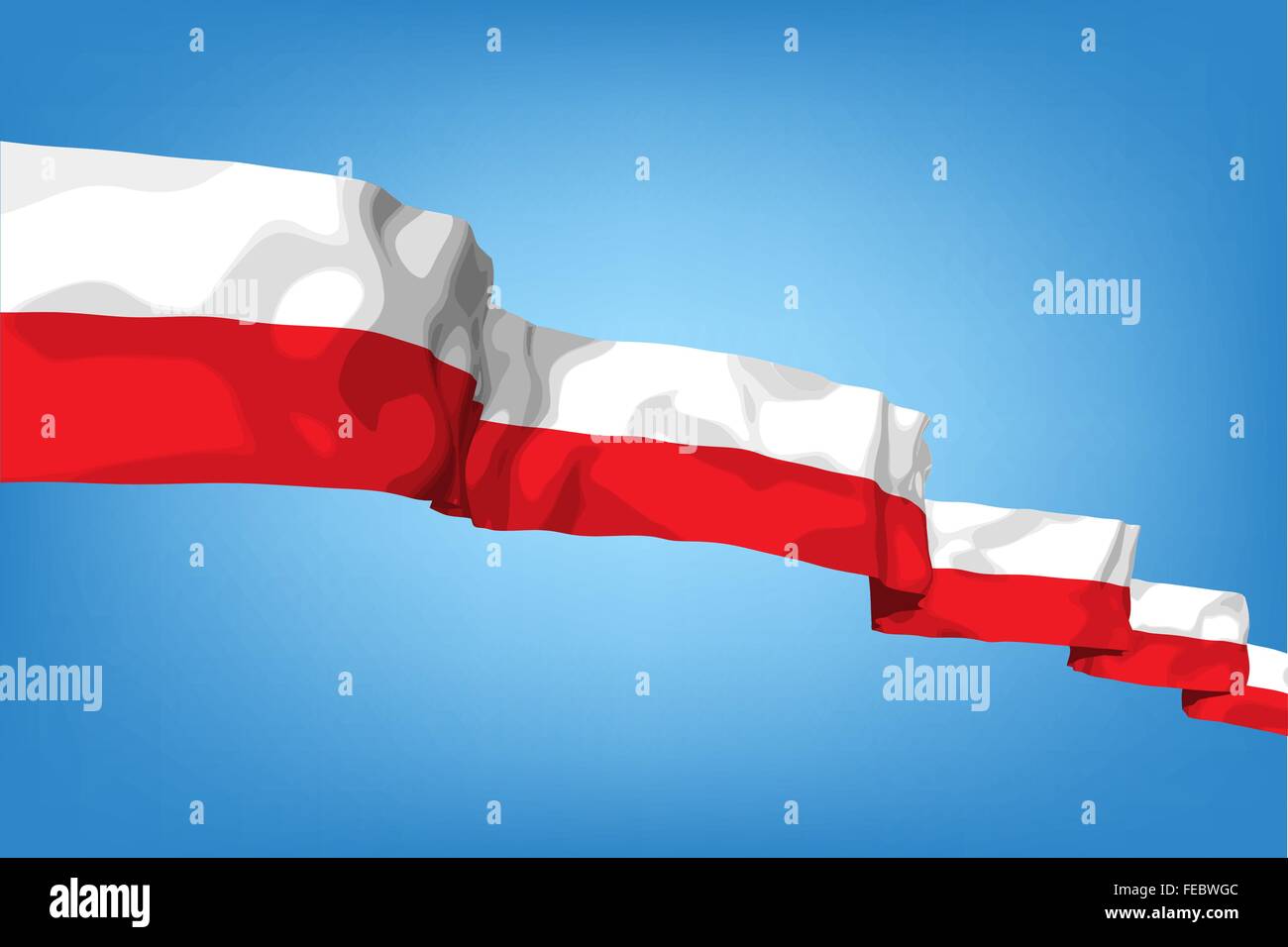 Patriotic flag poland hi-res stock photography and images - Alamy