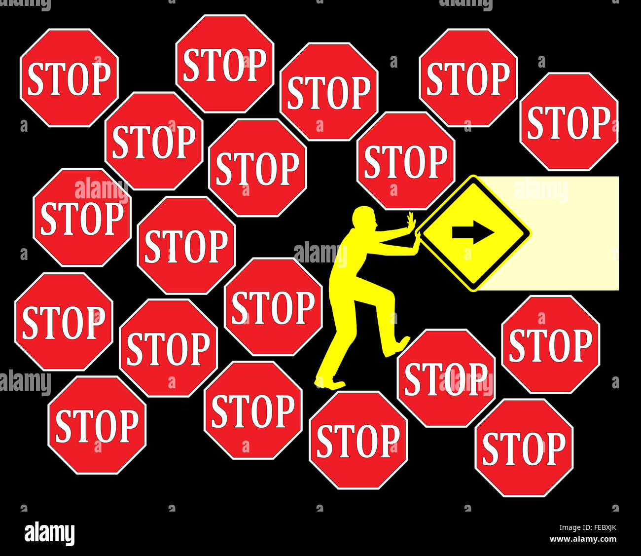 Obstruction of vision hi-res stock photography and images - Alamy