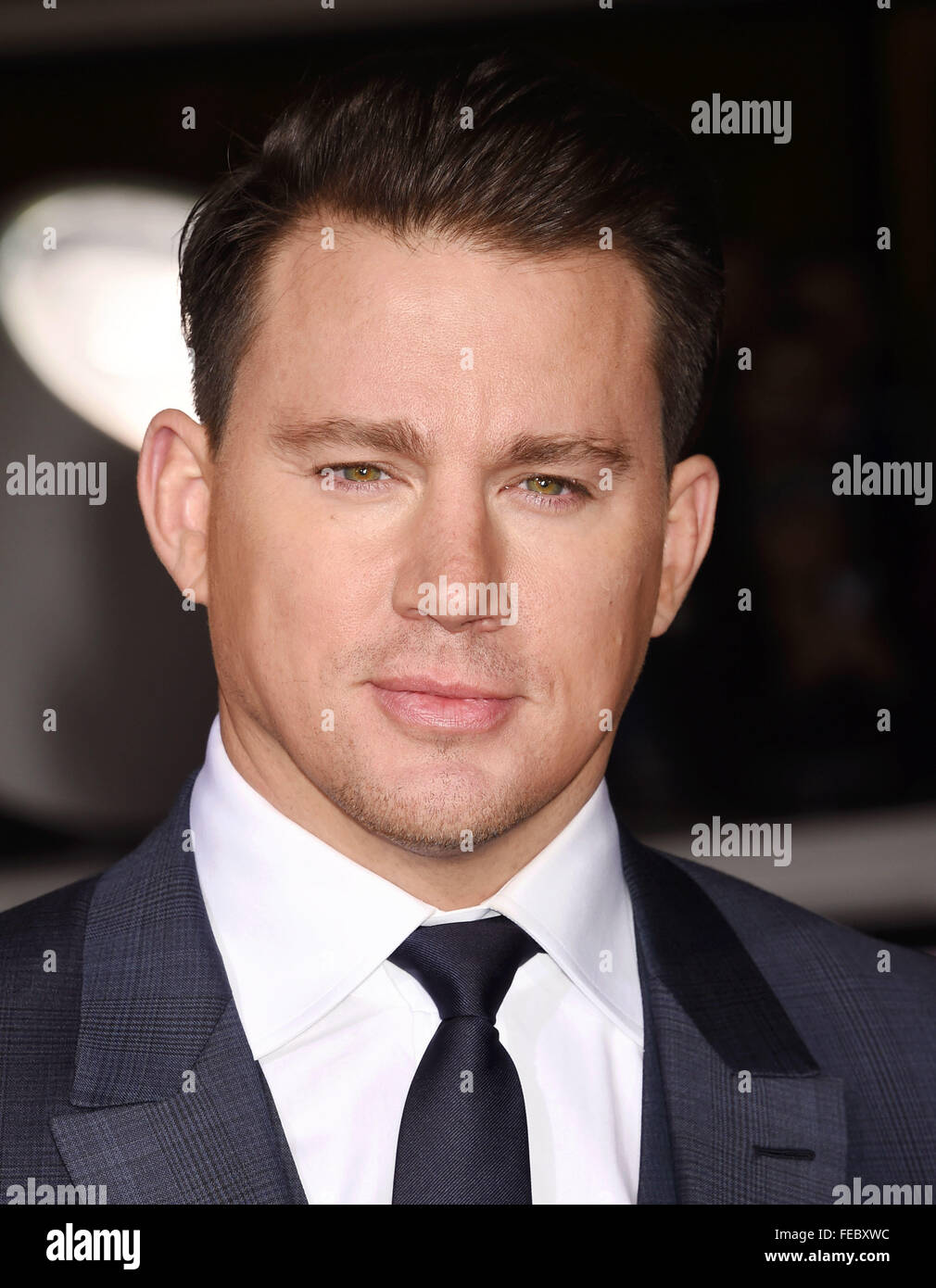 CHANNING TATUM US film actor in February 2016. Photo Jeffrey Mayer ...
