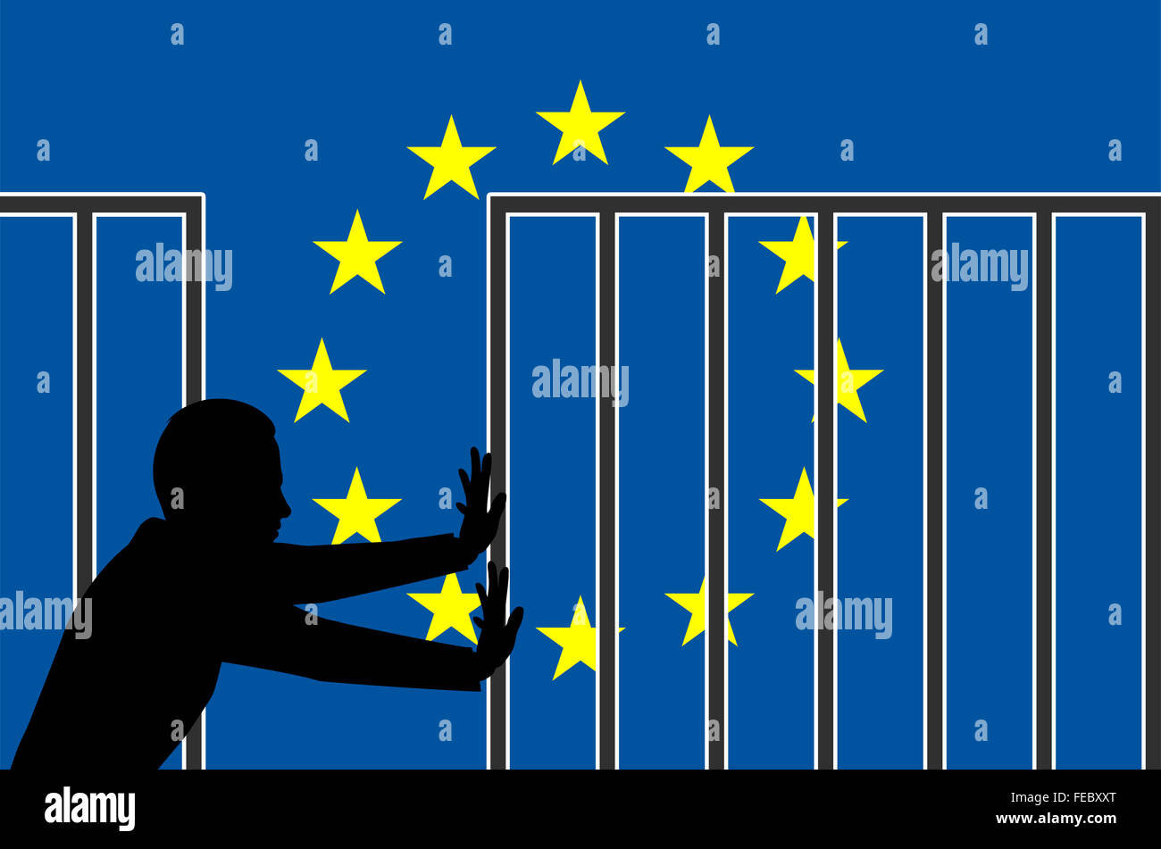 Open borders sign hi-res stock photography and images - Alamy