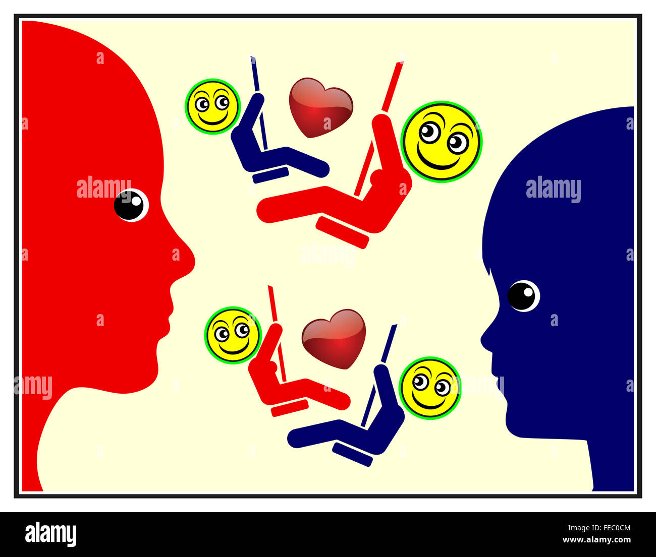 Teaching Children Empathy Stock Photo - Alamy