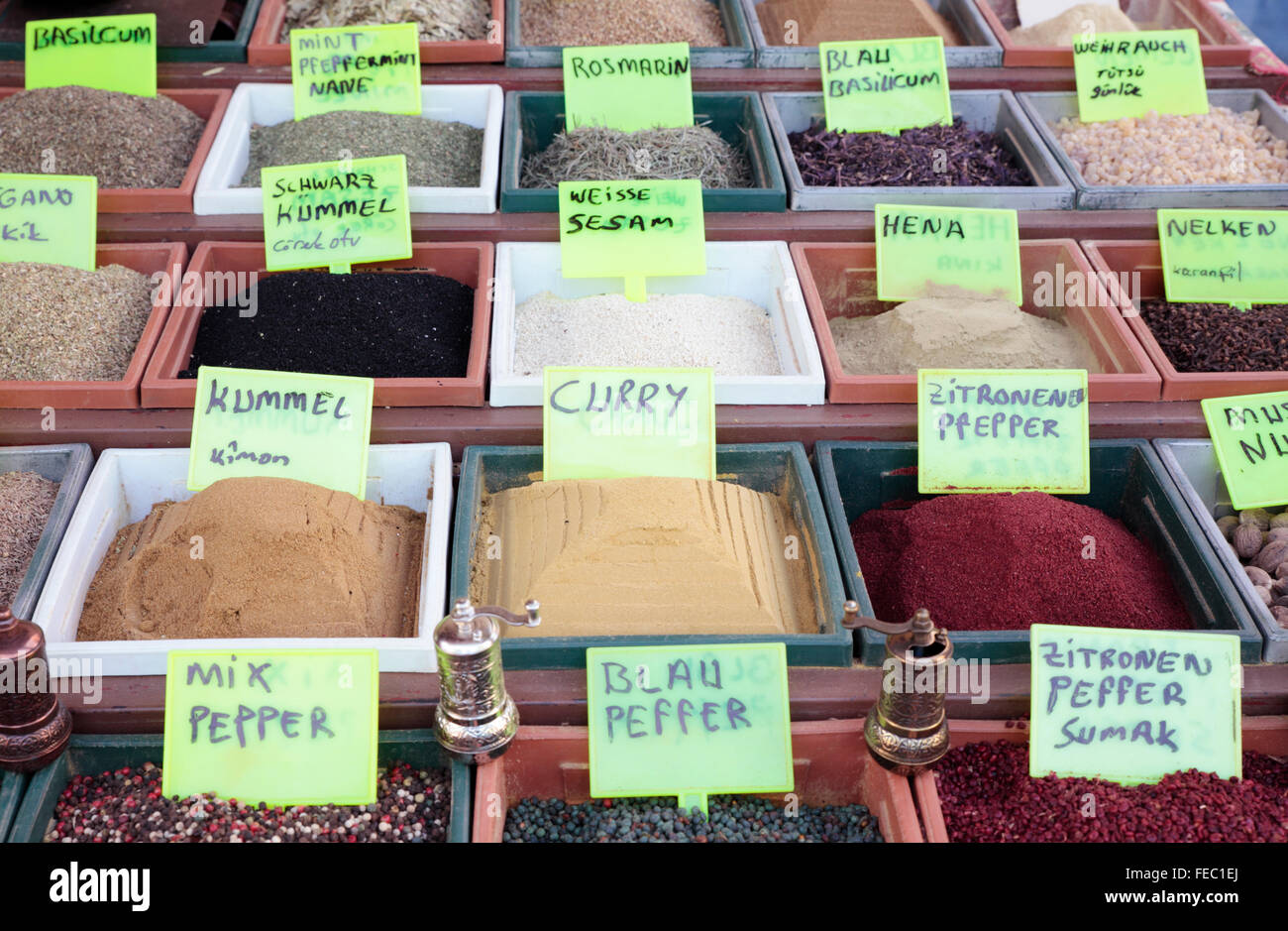 Spice bazaar istanbul hi-res stock photography and images - Alamy