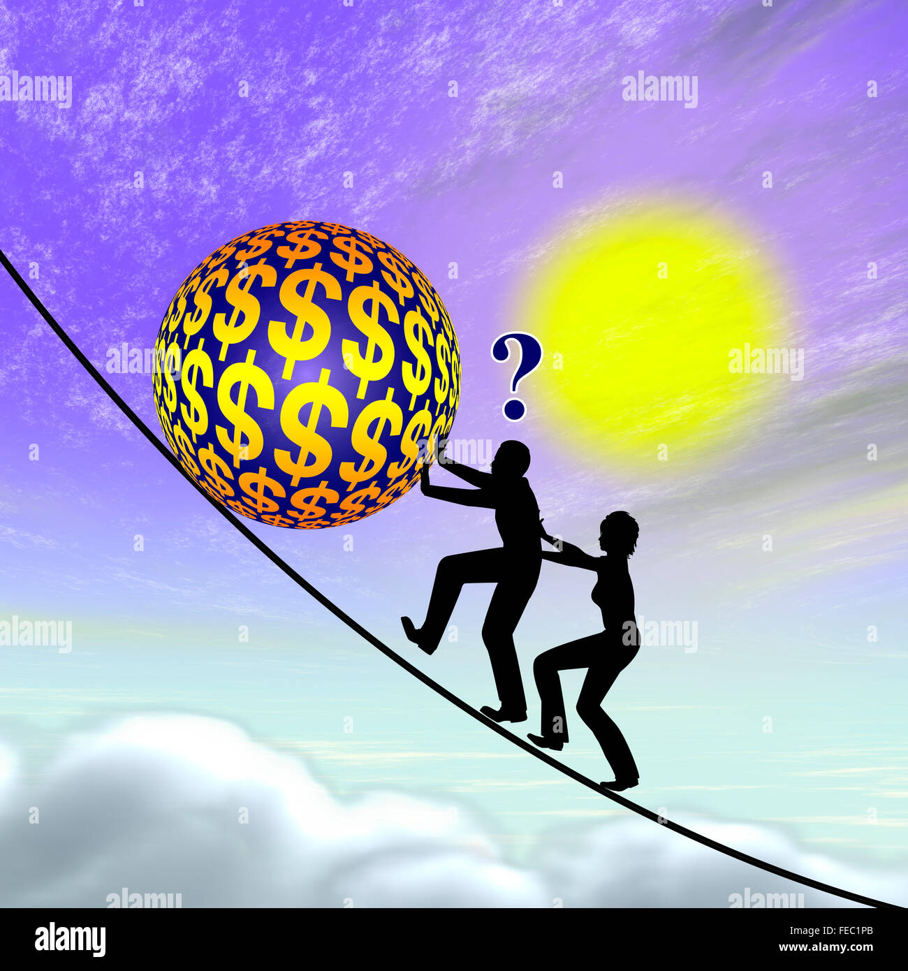 Why save Money Stock Photo - Alamy