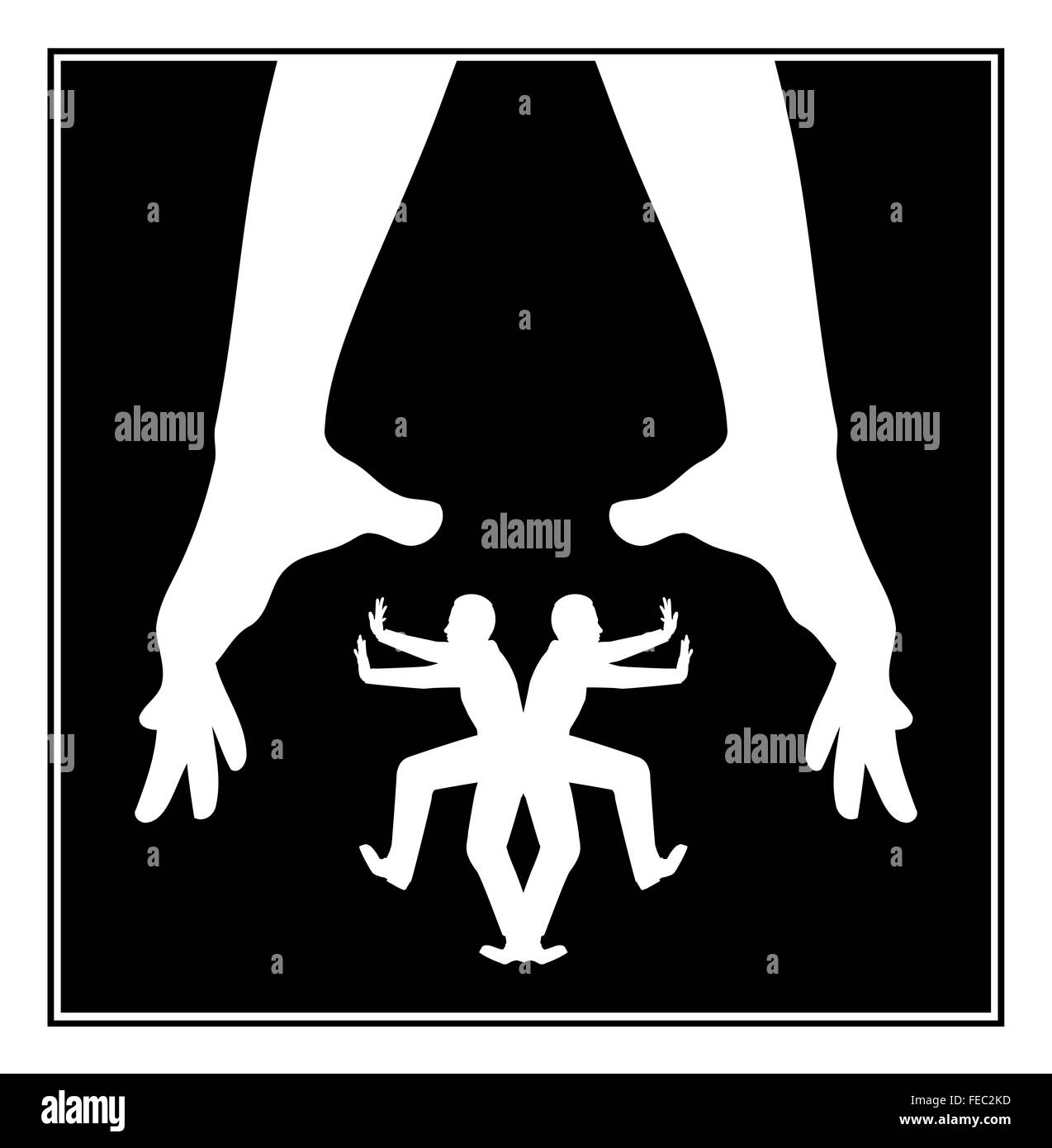 Concept of Anxiety Disorder Stock Photo - Alamy