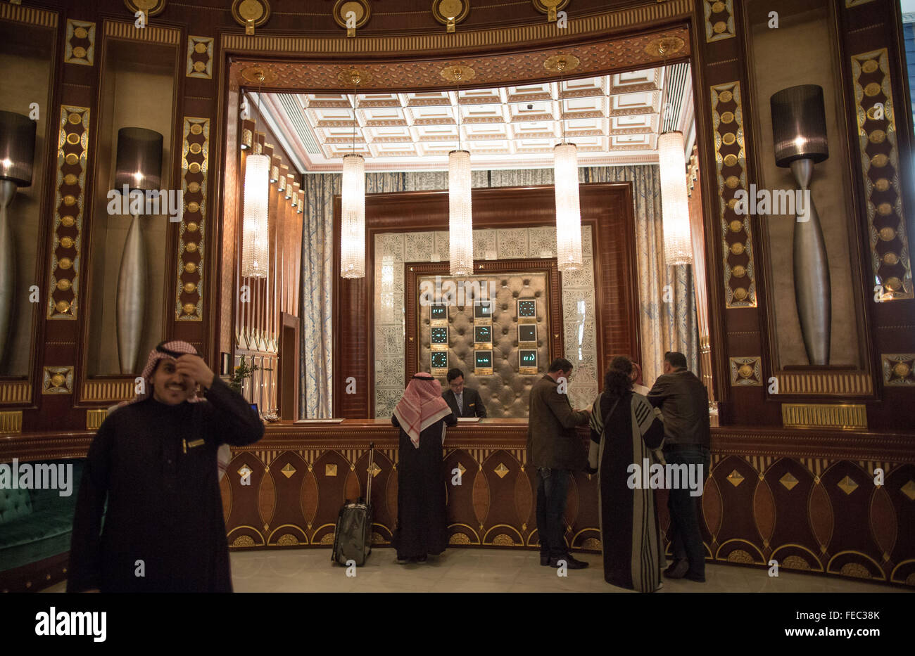 Saudi arabia hotel reception hi-res stock photography and images - Alamy