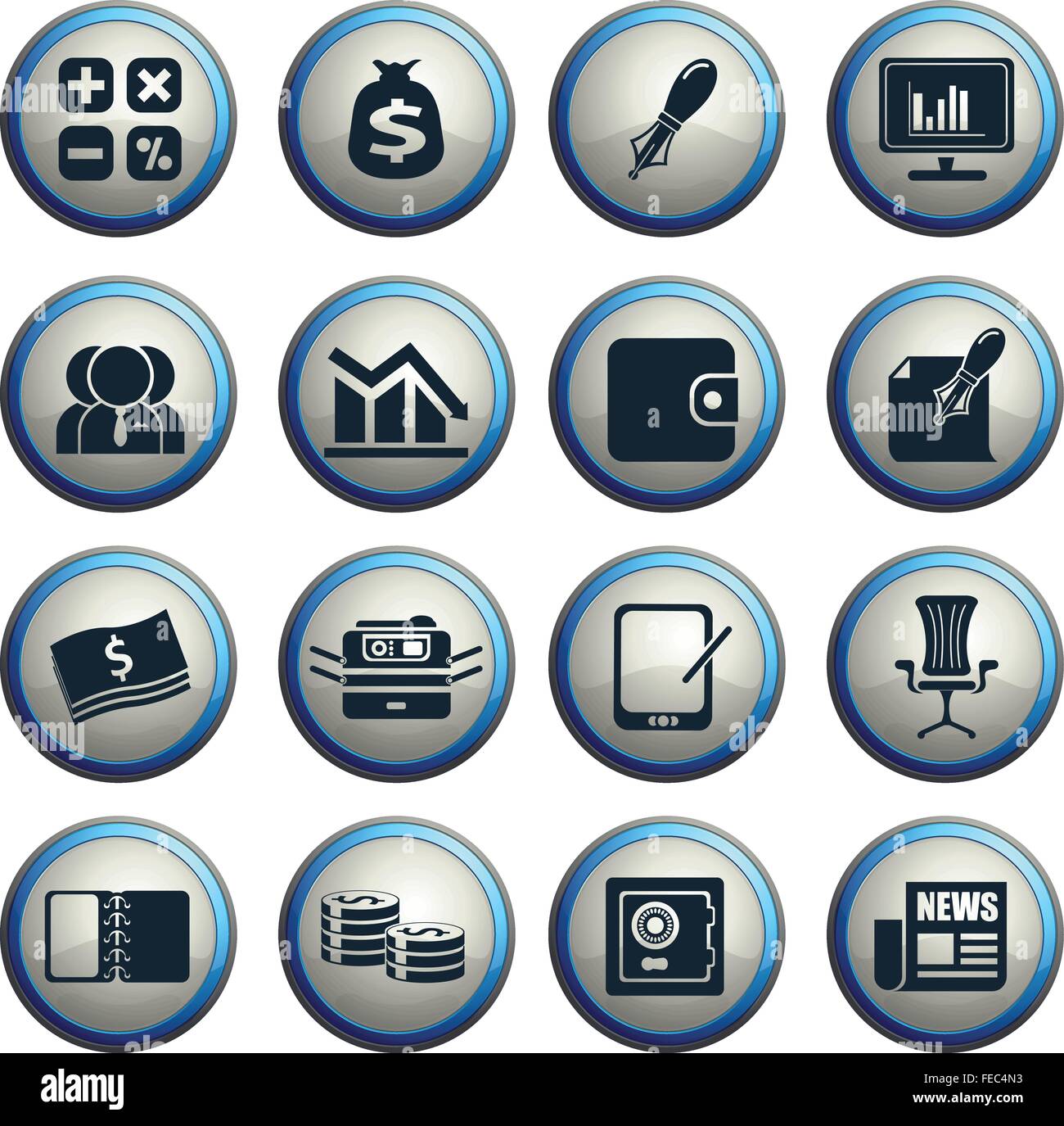 Credit handshake icon simple Stock Vector Images - Alamy