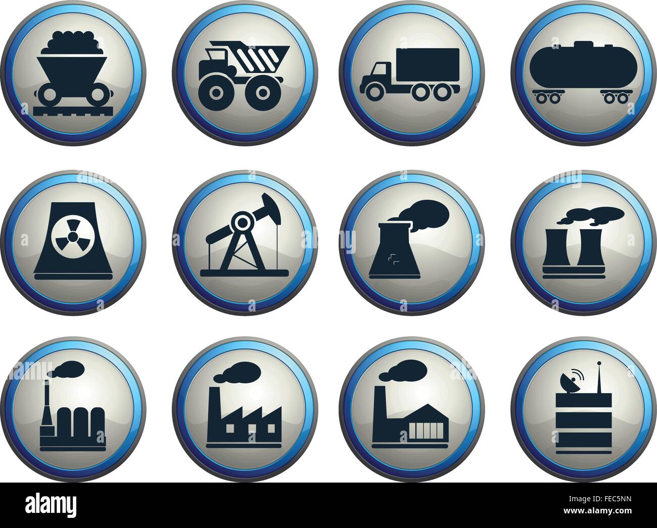 Factory and Industry Symbols Stock Vector Image & Art - Alamy