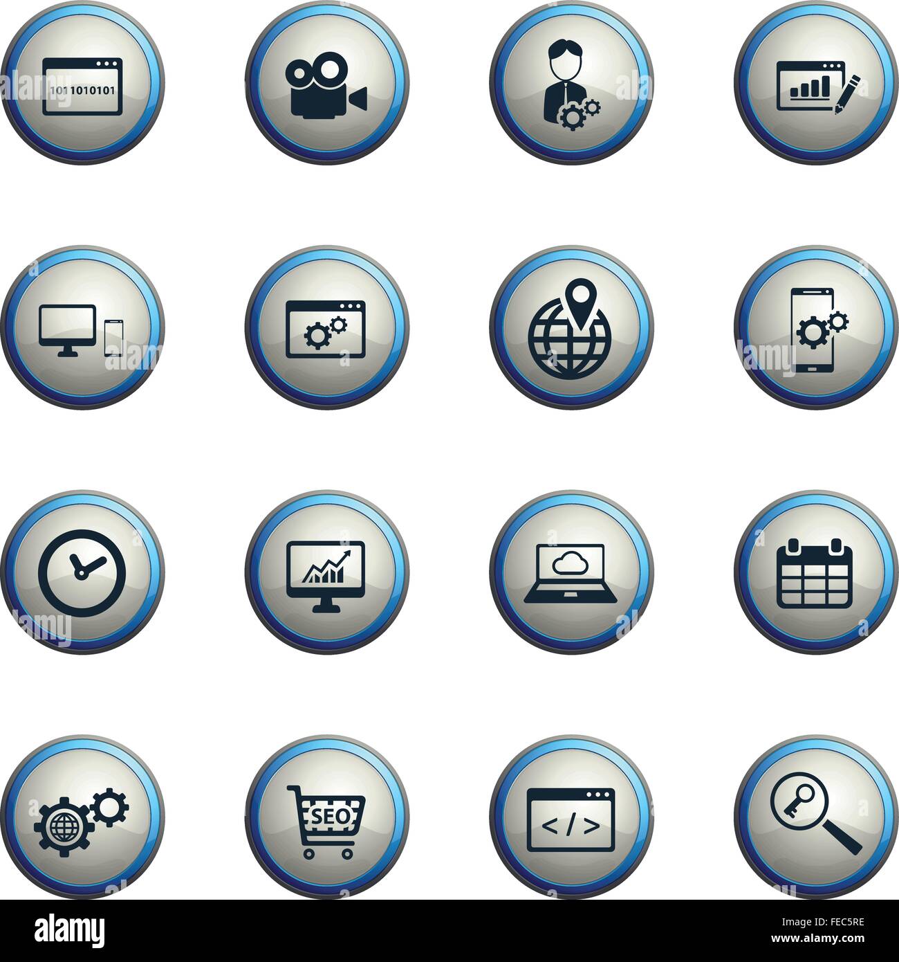 Movie time code Stock Vector Images - Alamy