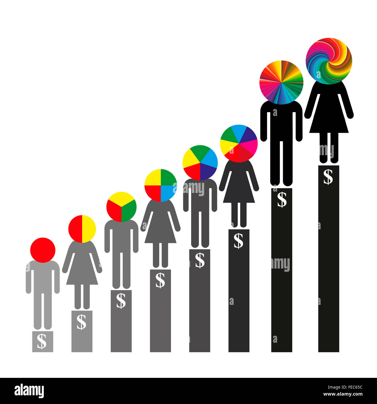 Qualification and Career Stock Photo - Alamy