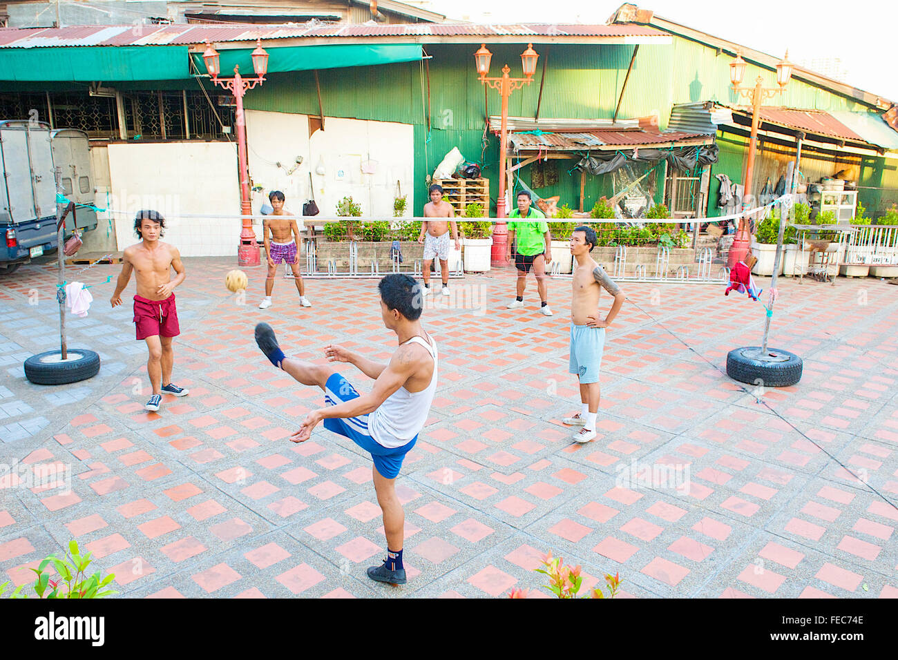 Kick volleyball hi-res stock photography and images - Alamy