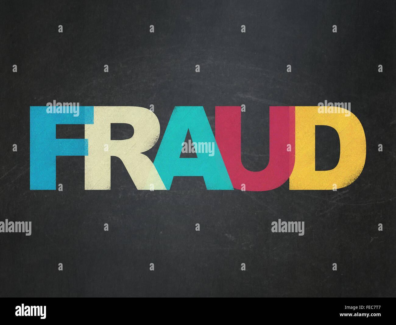 Security concept: Fraud on School Board background Stock Photo - Alamy