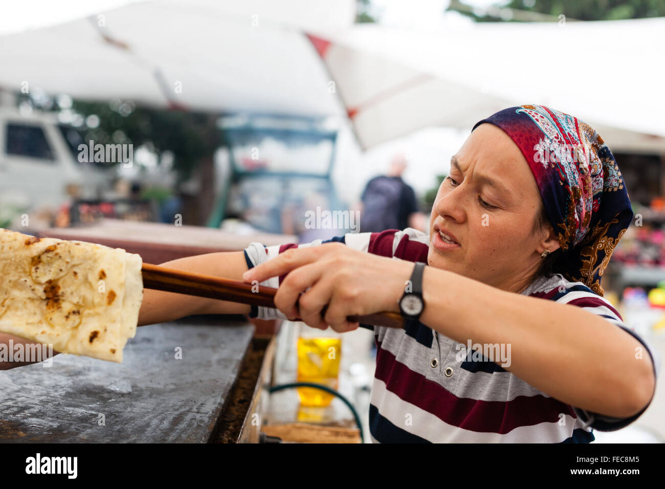 Family run stall hi-res stock photography and images - Alamy