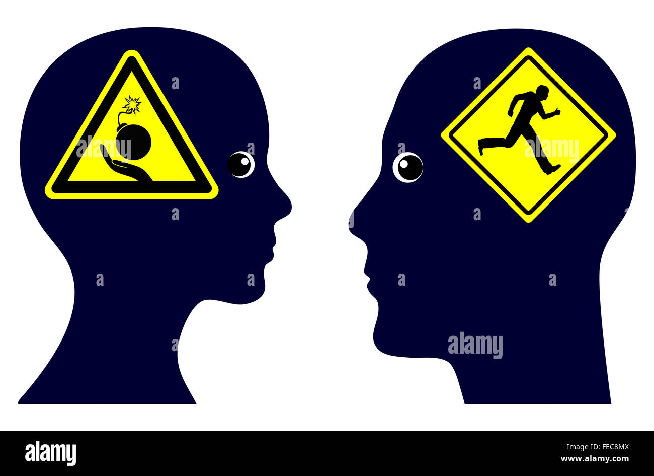 Breakdown symbol Cut Out Stock Images & Pictures - Alamy