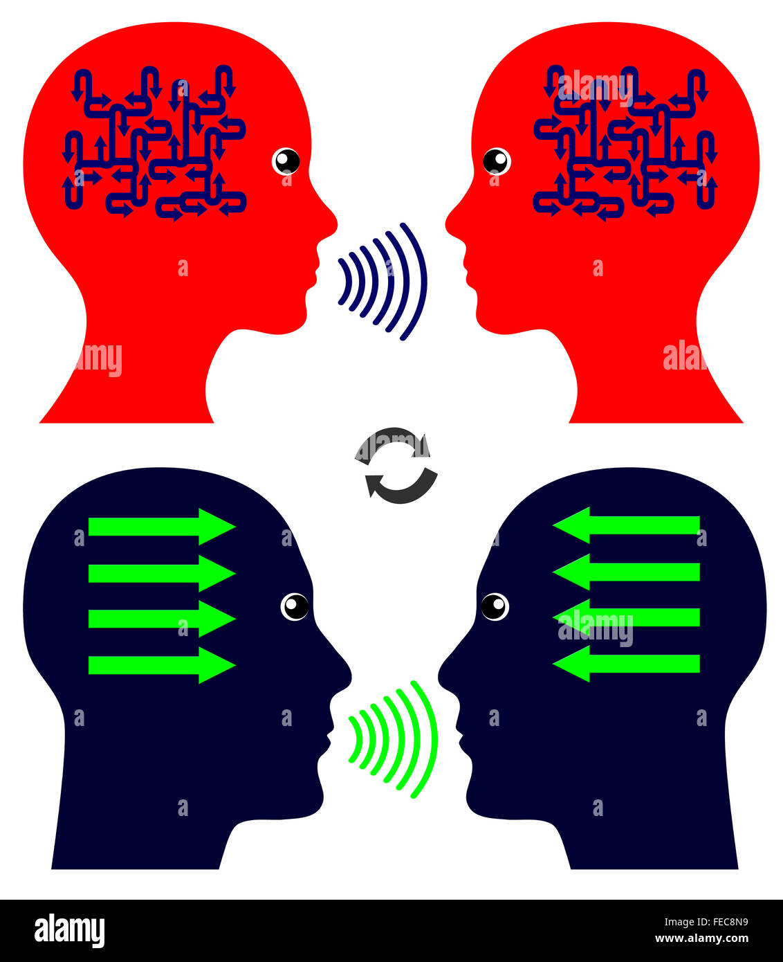 Gender conversation Cut Out Stock Images & Pictures - Alamy