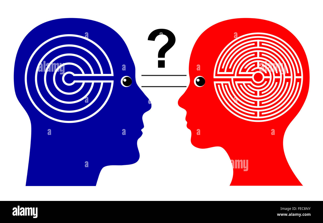 Different Ways of Thinking Stock Photo - Alamy