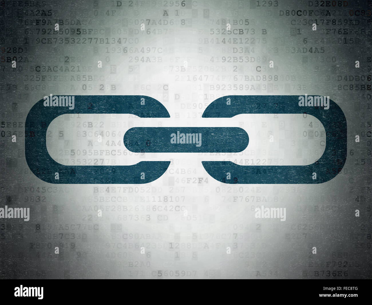 Web design concept: Link on Digital Paper background Stock Photo - Alamy