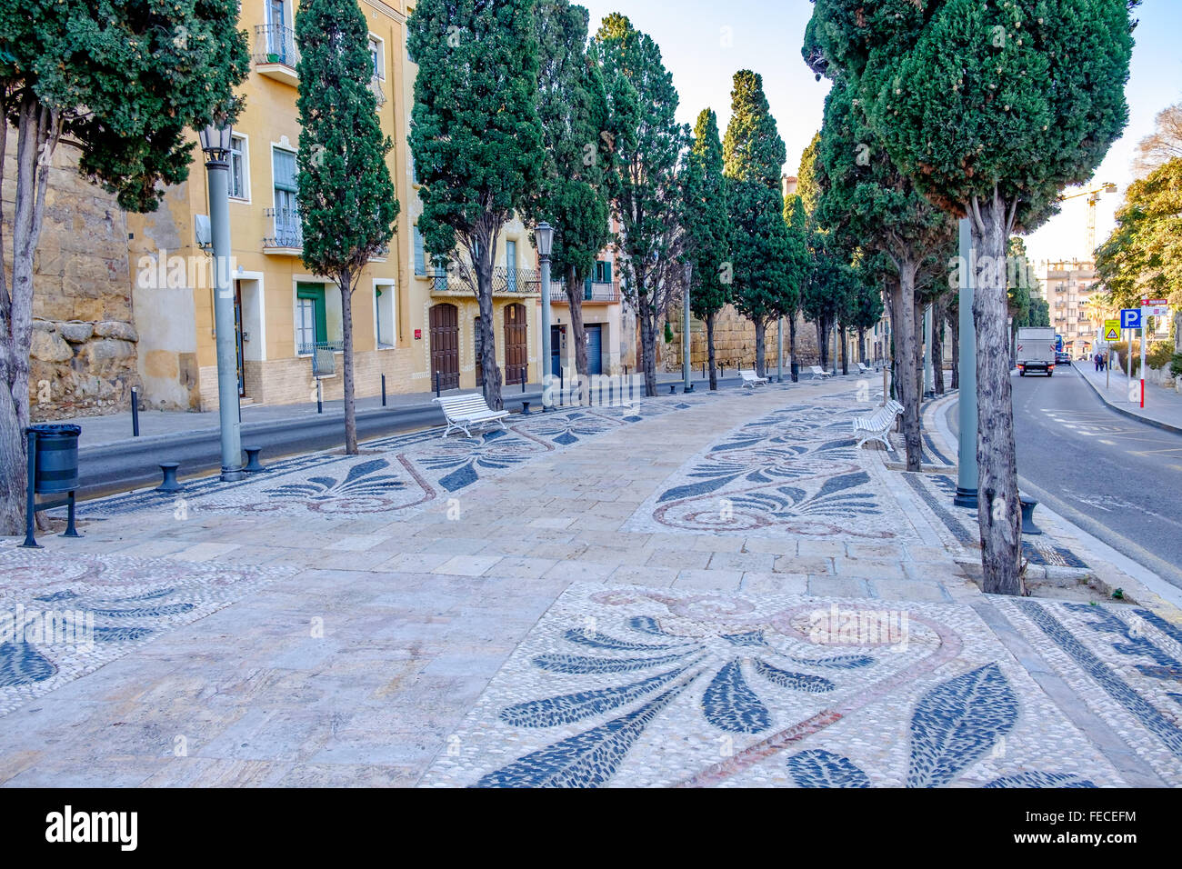 Mosaic pavement hi-res stock photography and images - Alamy