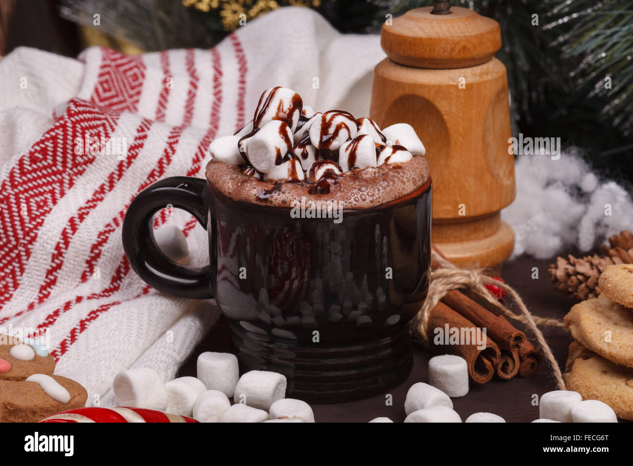 cup of cocoa Stock Photo - Alamy