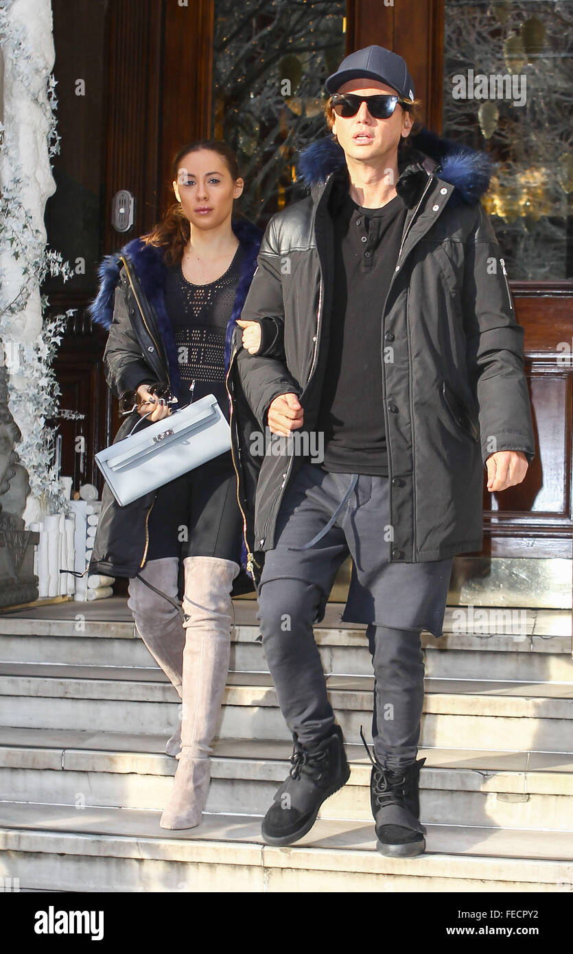 Jonathan Cheban leaves his London hotel and says goodbye to girlfriend ...