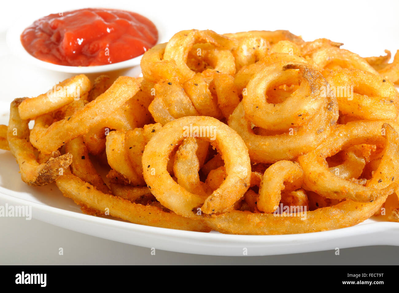 Curly fries hi-res stock photography and images - Alamy