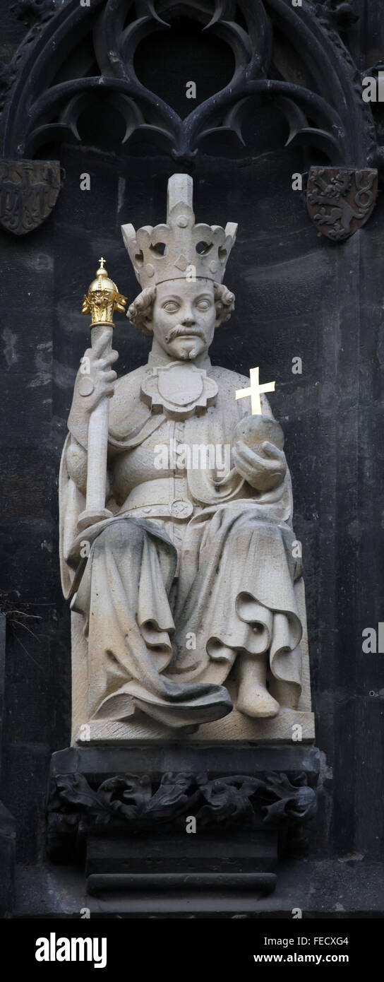 Prague king wenceslas hi-res stock photography and images - Alamy