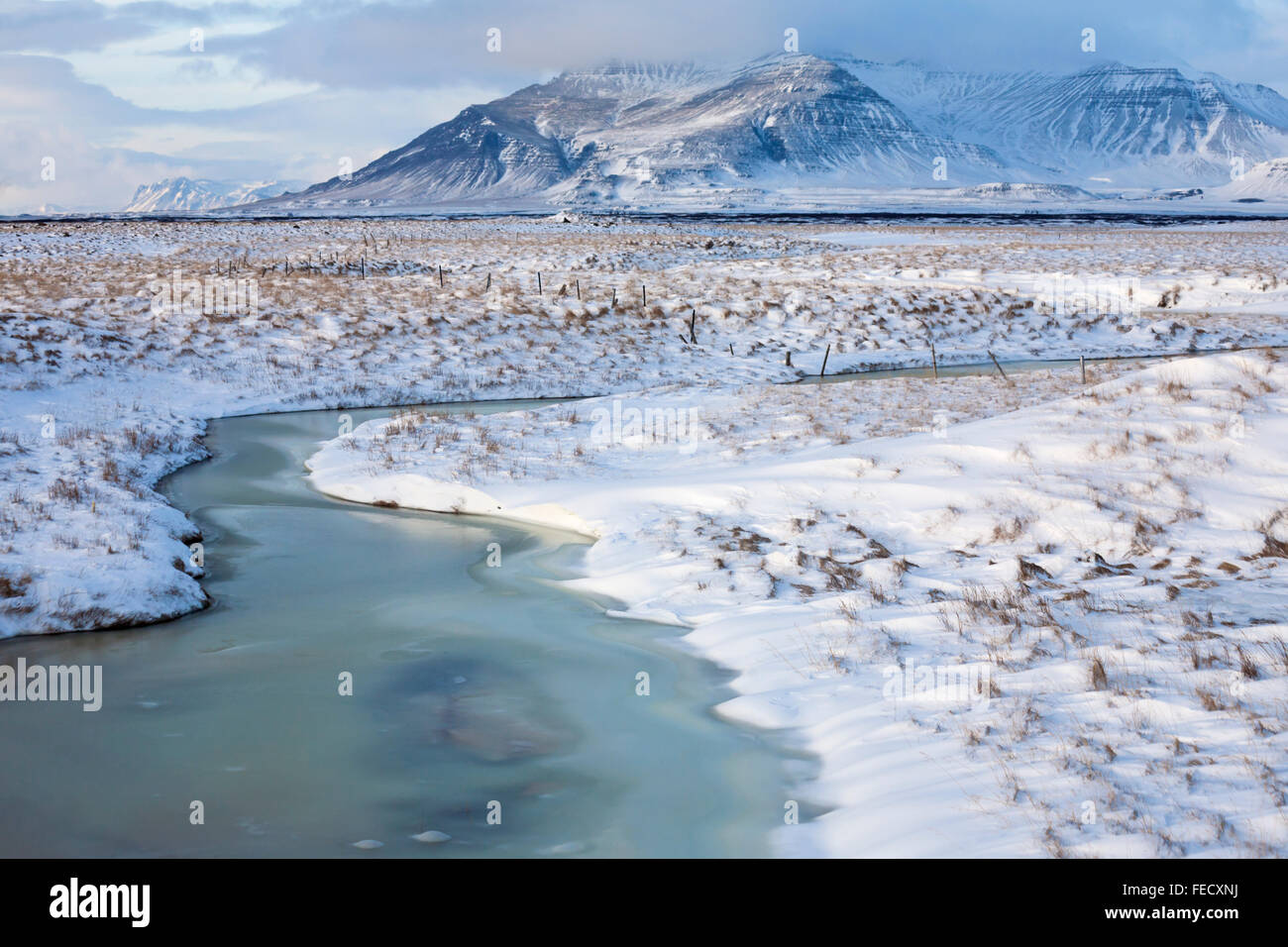 Cold tundra mountains hi-res stock photography and images - Alamy