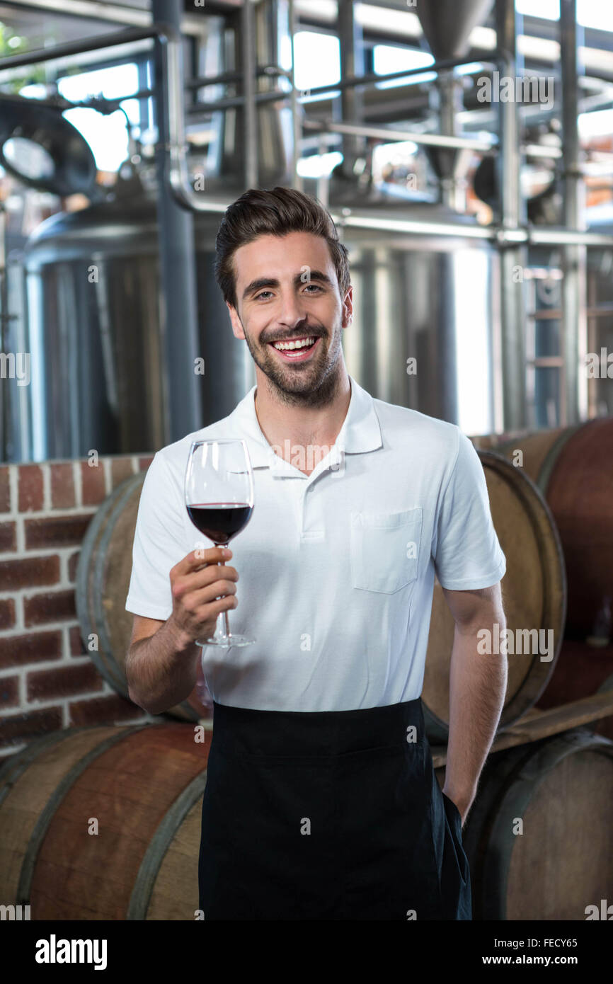 Portrait male vintner glass hi-res stock photography and images - Alamy