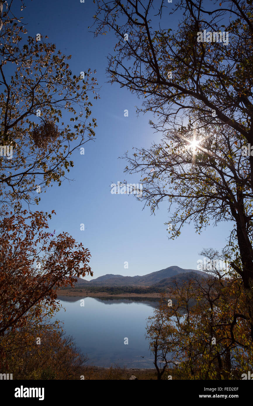 Beautiful peaceful nature scene Stock Photo - Alamy
