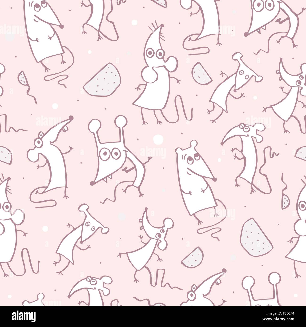 Funny Rat, seamless pattern Stock Vector Image & Art - Alamy
