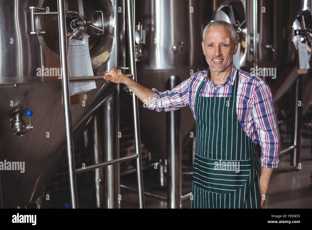 Portrait brewer working brewery hi-res stock photography and images - Alamy