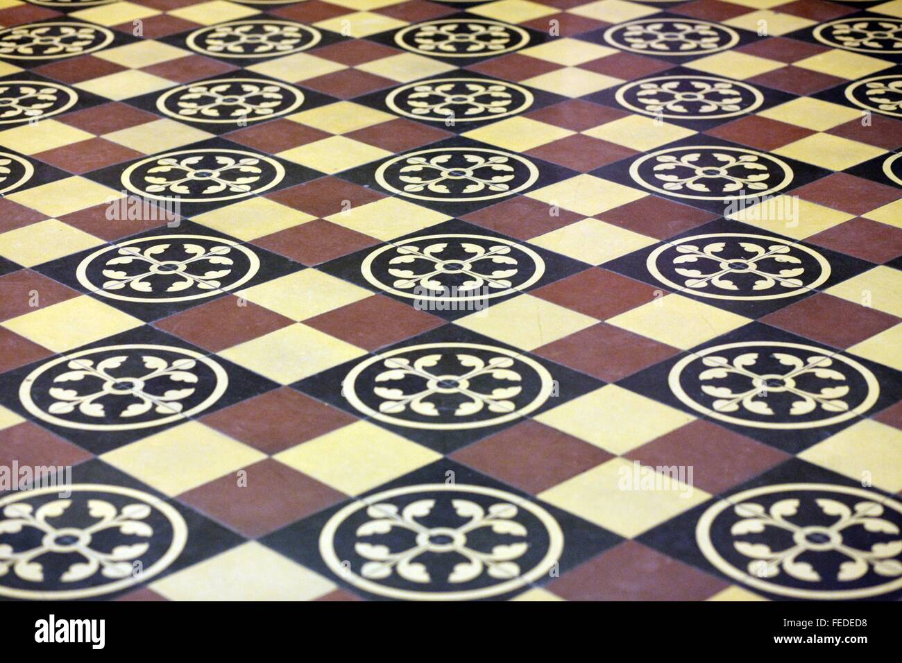 Blue floor tile church hi-res stock photography and images - Alamy