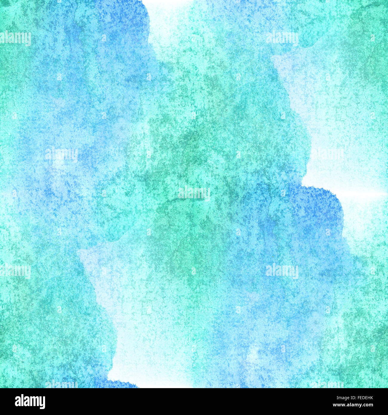 seamless watercolor blue green background abstract texture pattern, art ...