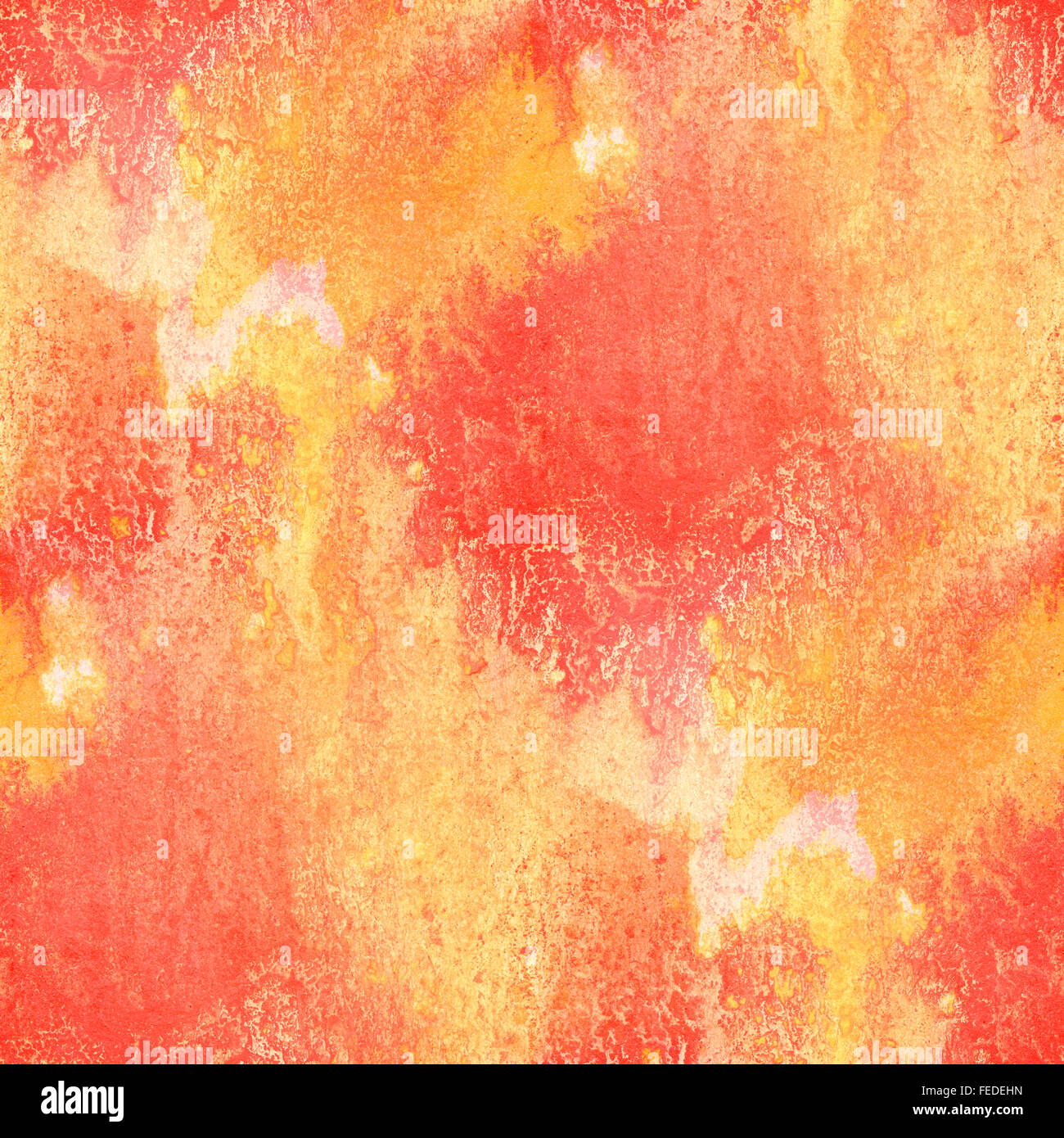 seamless red yellow watercolor background abstract texture pattern, art ...