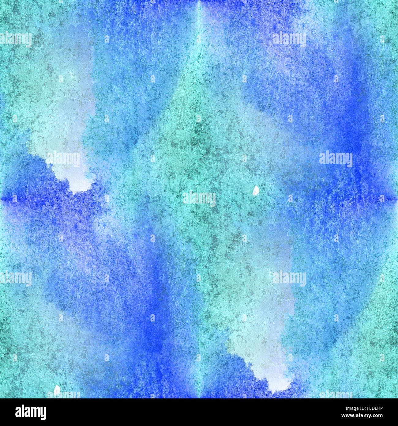 seamless watercolor background blue green abstract texture pattern, art ...