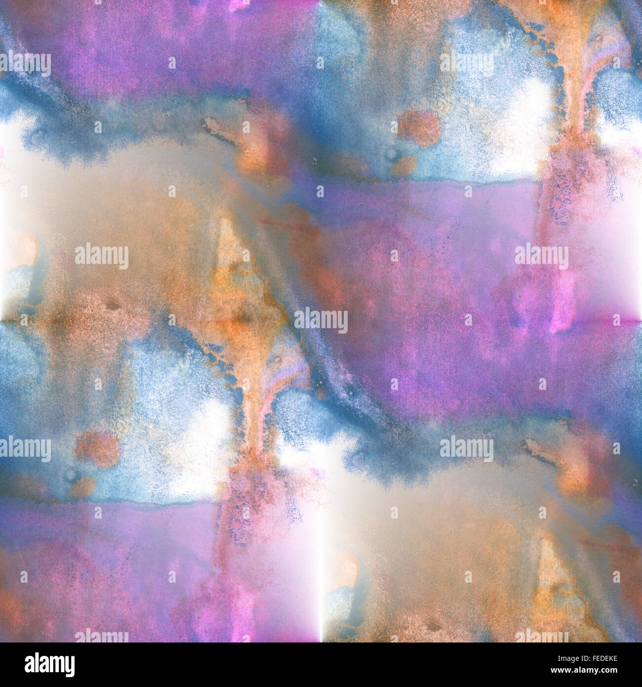 seamless watercolor background abstract texture art blue purple pattern ...