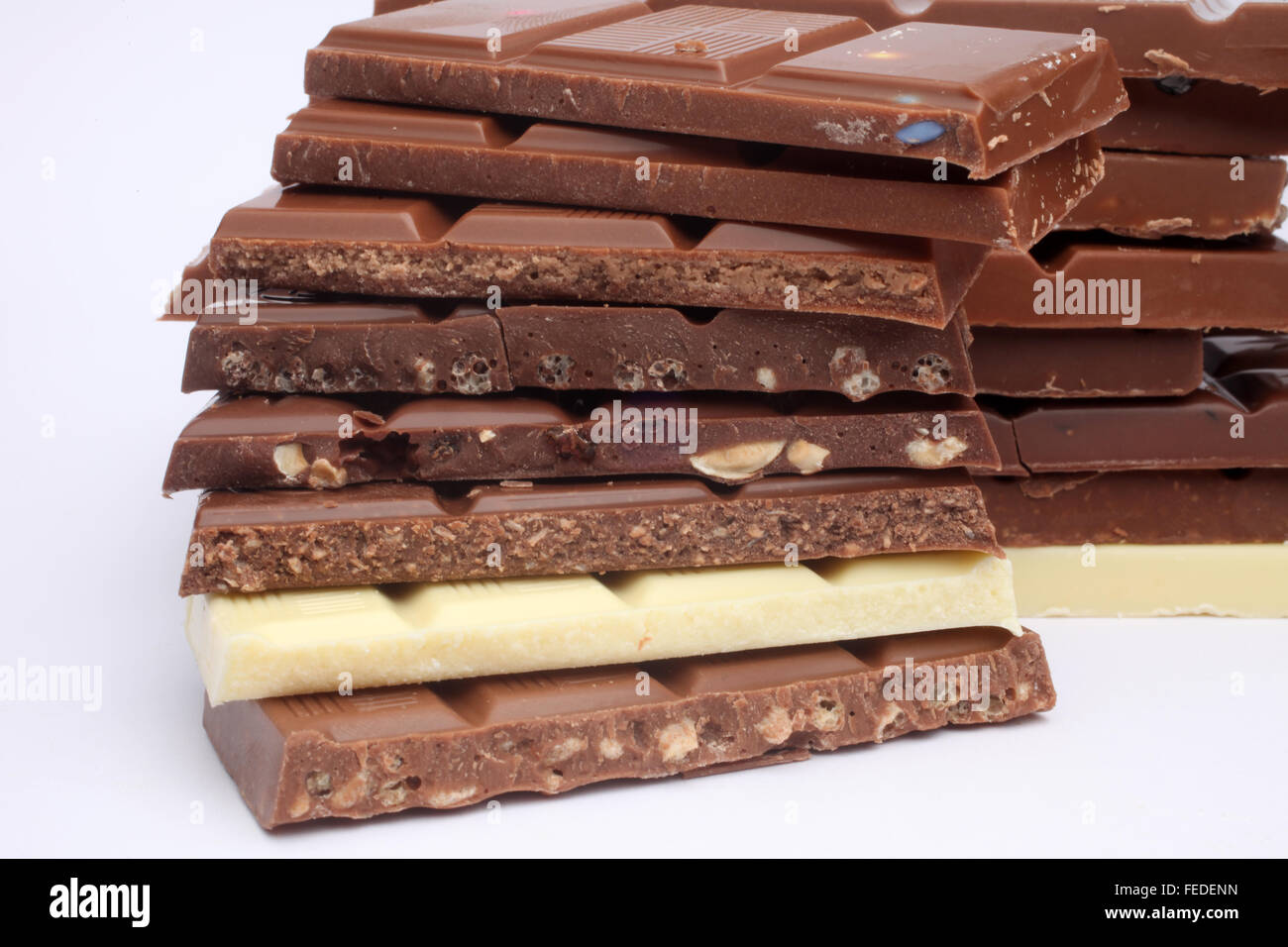 Flake chocolate dessert hi-res stock photography and images - Alamy