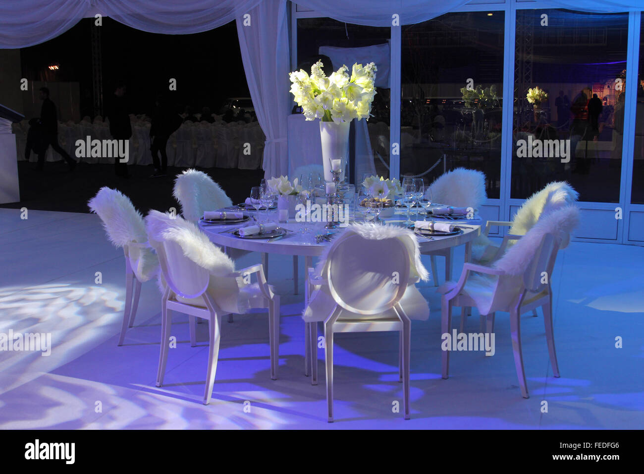 Wedding empty table hi-res stock photography and images - Alamy