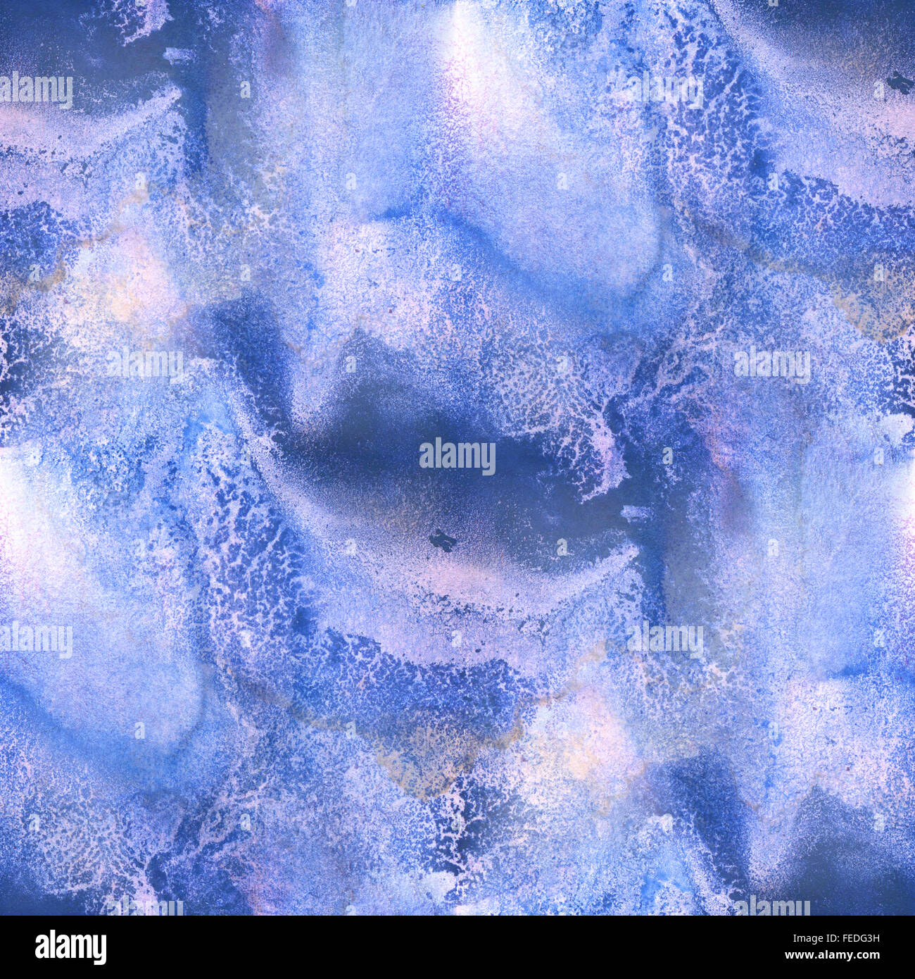 seamless watercolor background abstract pattern blue texture, water ...